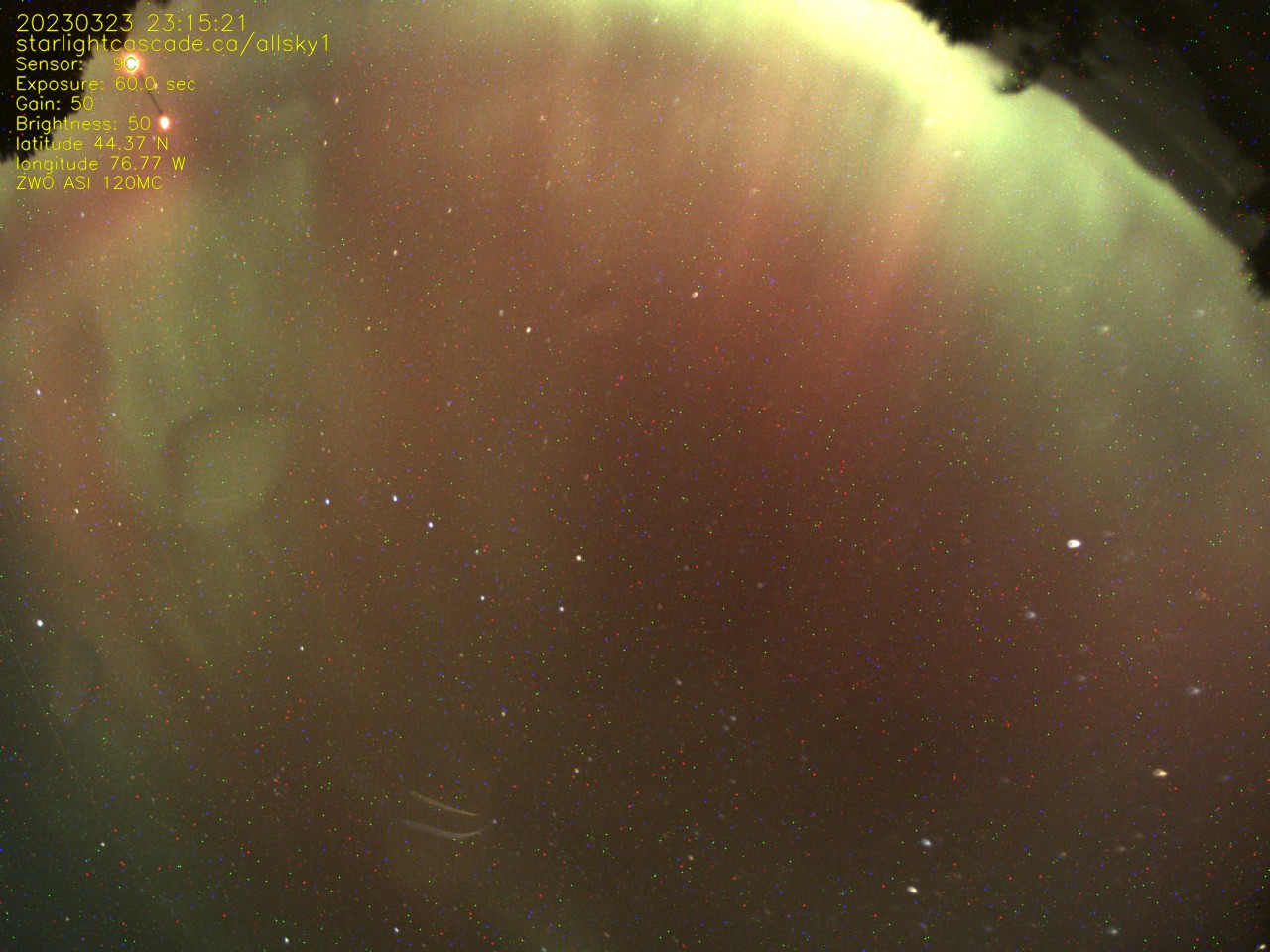 Aurora Sol Images Sessions from Starlight Cascade Observatory